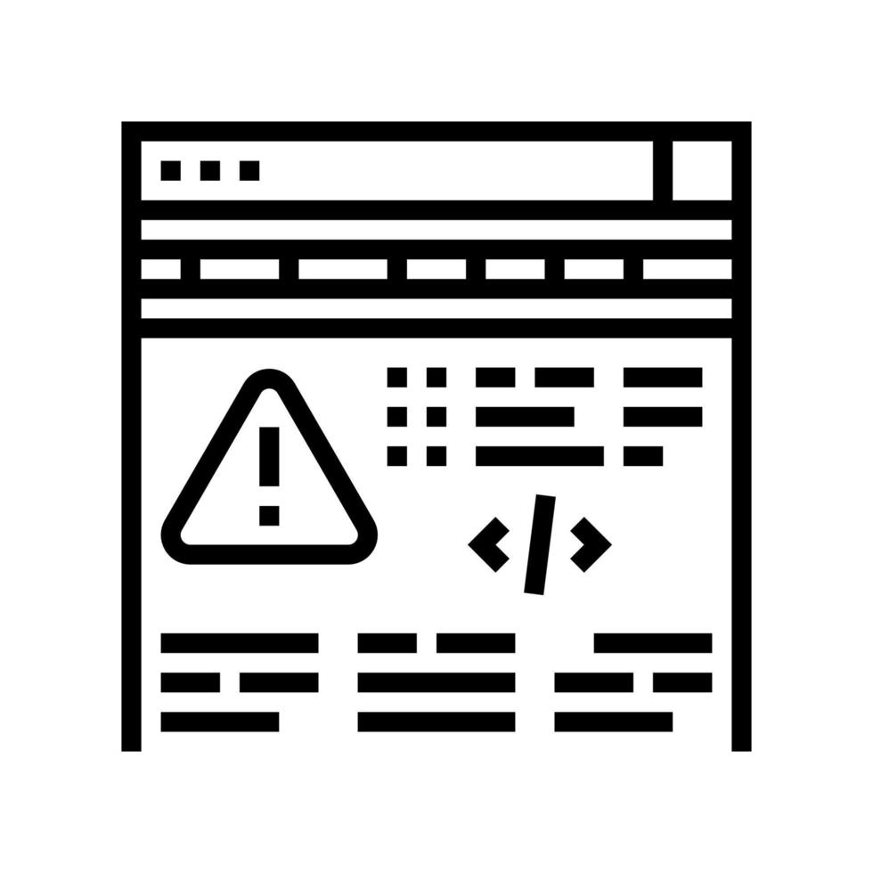 fixing program errors line icon vector illustration 10300680 Vector Art ... fixing program errors line icon vector illustration 10300680 Vector Art ...