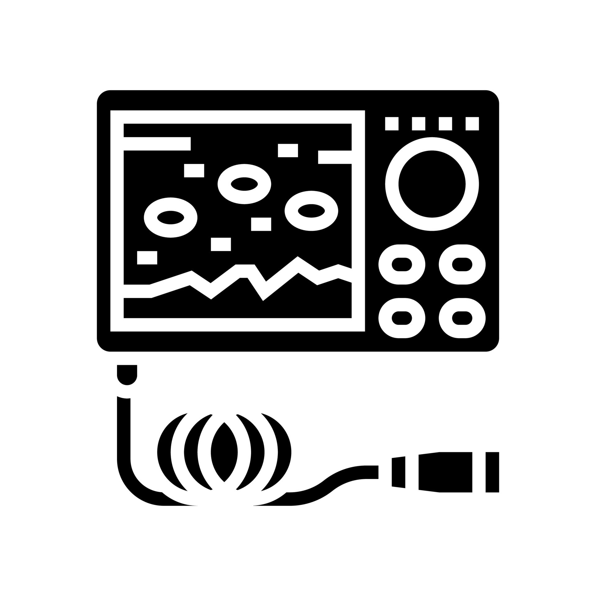 underwater ice fishing camera glyph icon vector illustration 10301800 ... underwater ice fishing camera glyph icon vector illustration 10301800 ...