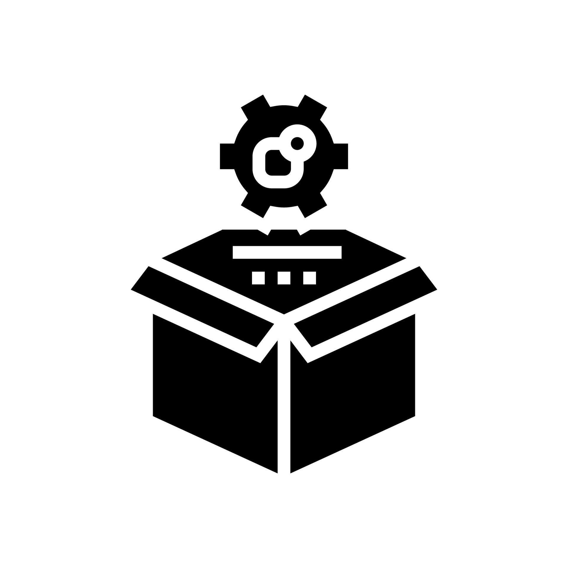 production process glyph icon vector illustration 10311810 Vector Art ...