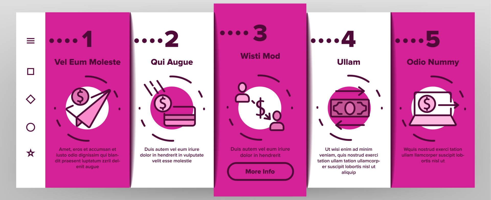 Remittance Finance Onboarding Icons Set Vector 10312022 Vector Art at ... Remittance Finance Onboarding Icons Set Vector 10312022 Vector Art at ...