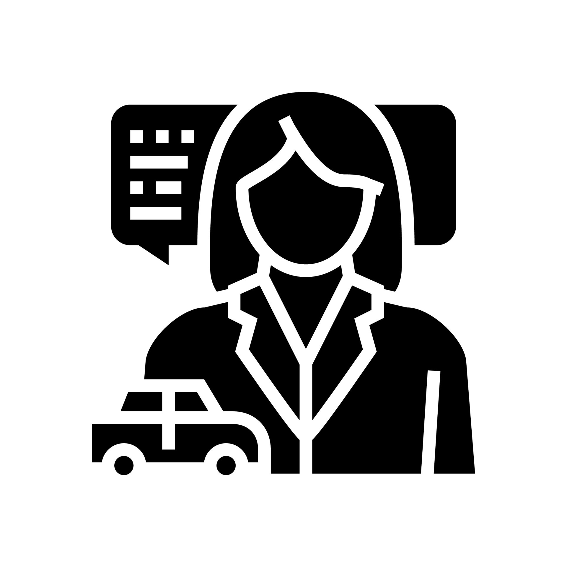 female driving school instructor glyph icon vector illustration ... female driving school instructor glyph icon vector illustration ...