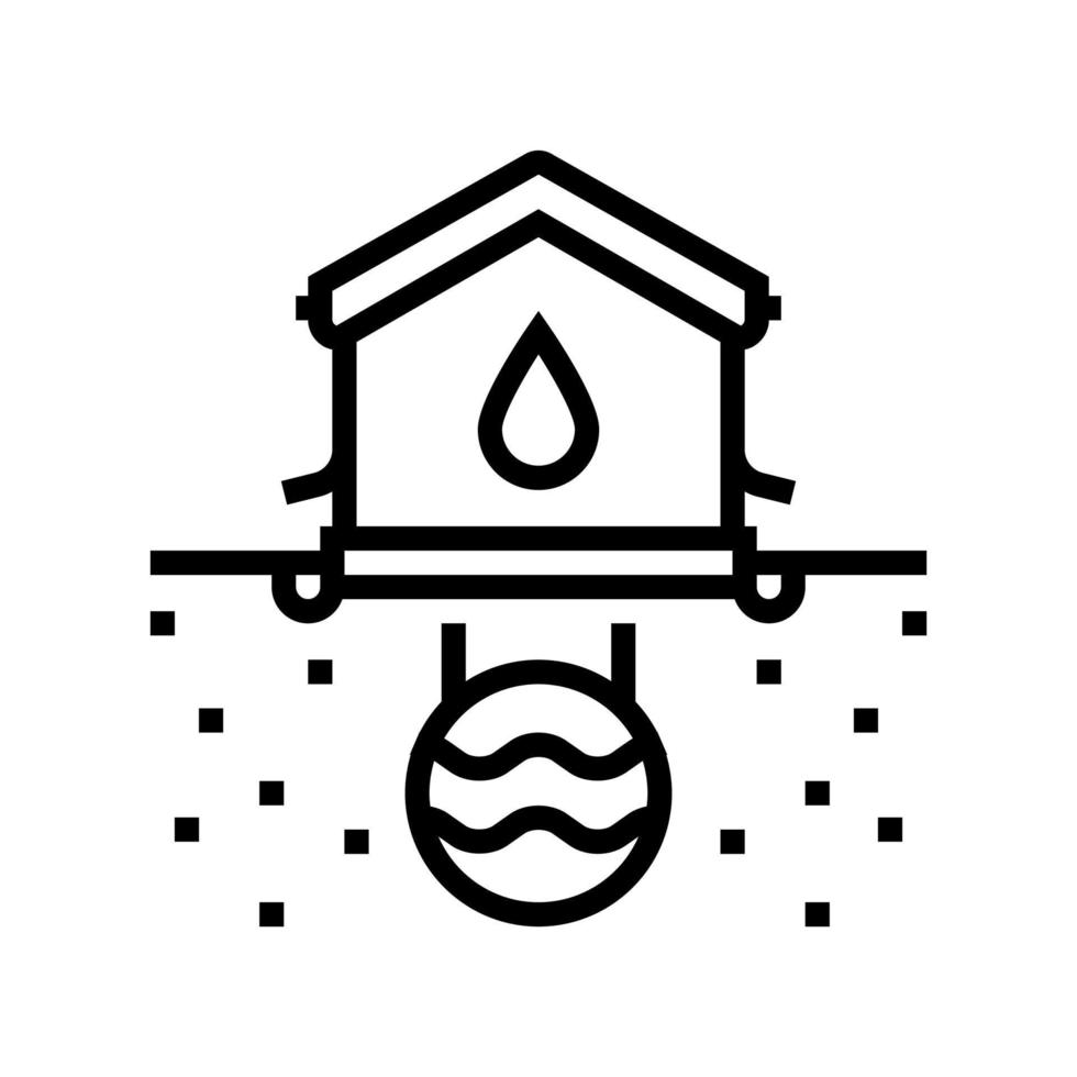 house drainage system line icon vector illustration 10315784 Vector Art ... house drainage system line icon vector illustration 10315784 Vector Art ...