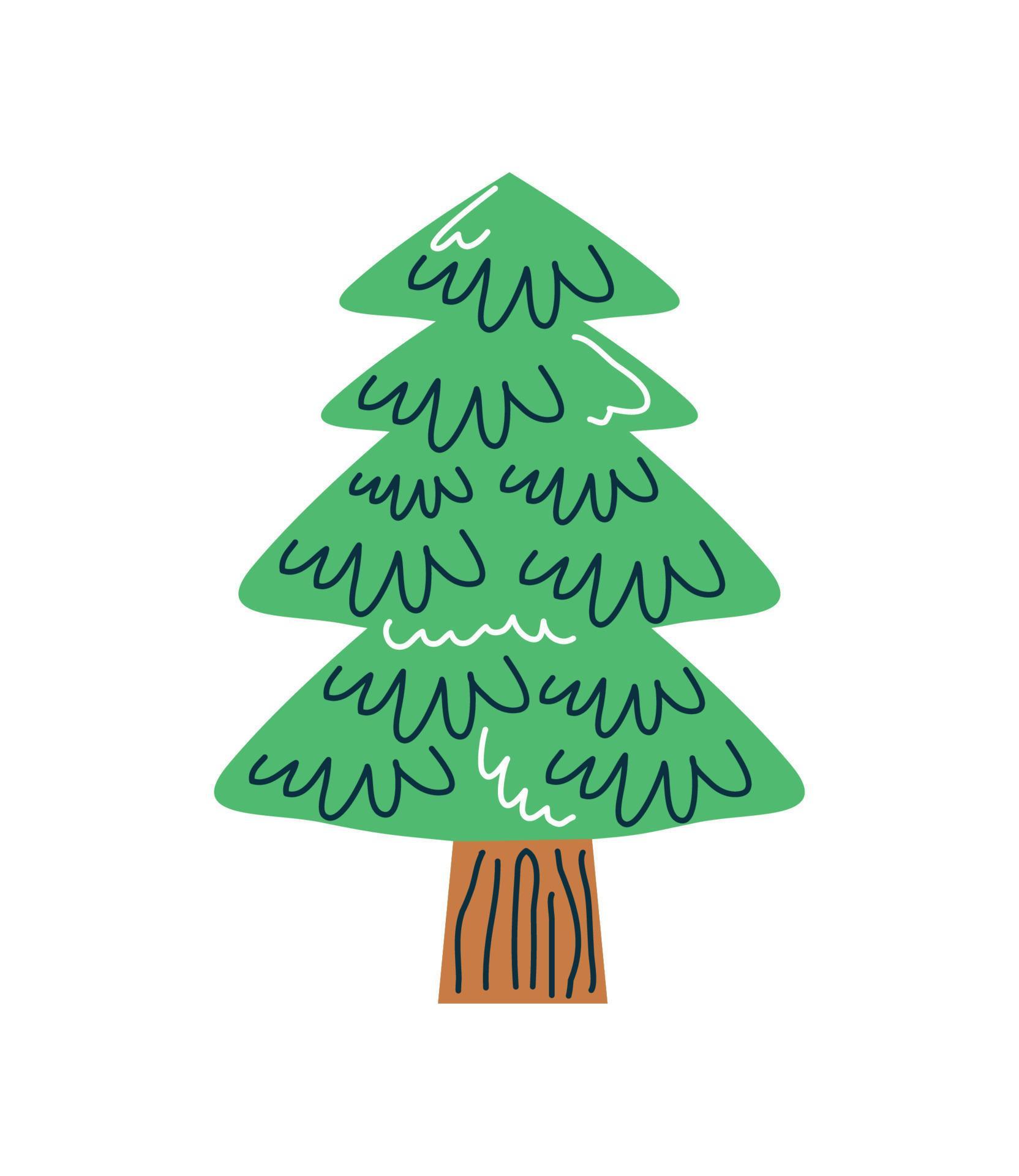 pine tree nature 10316480 Vector Art at Vecteezy