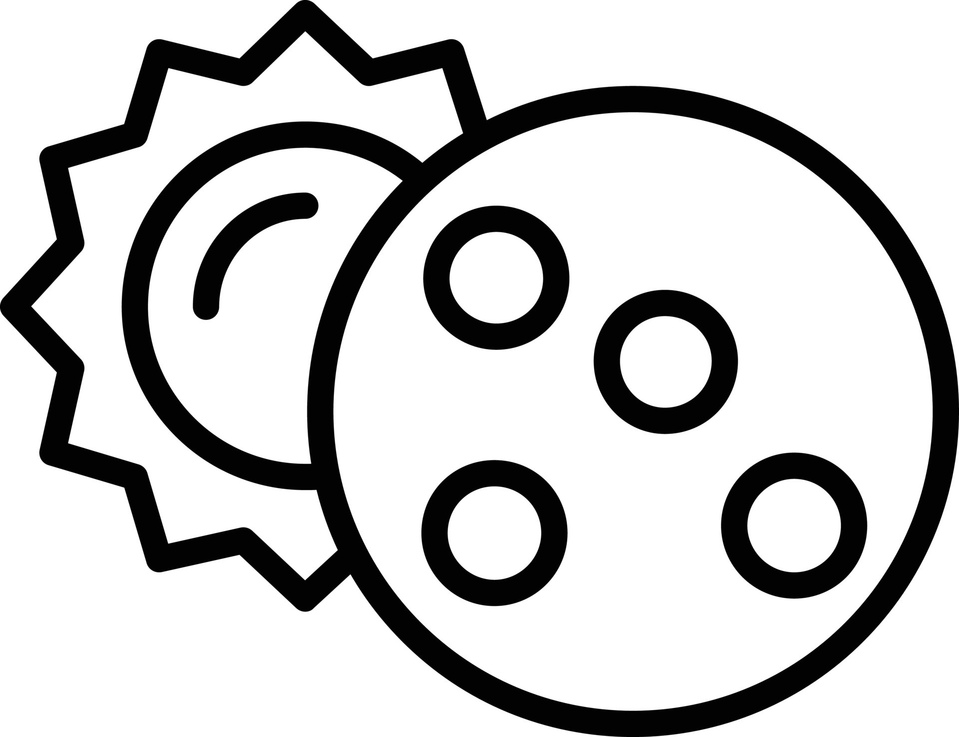 Eclipse Line Icon 10319973 Vector Art at Vecteezy