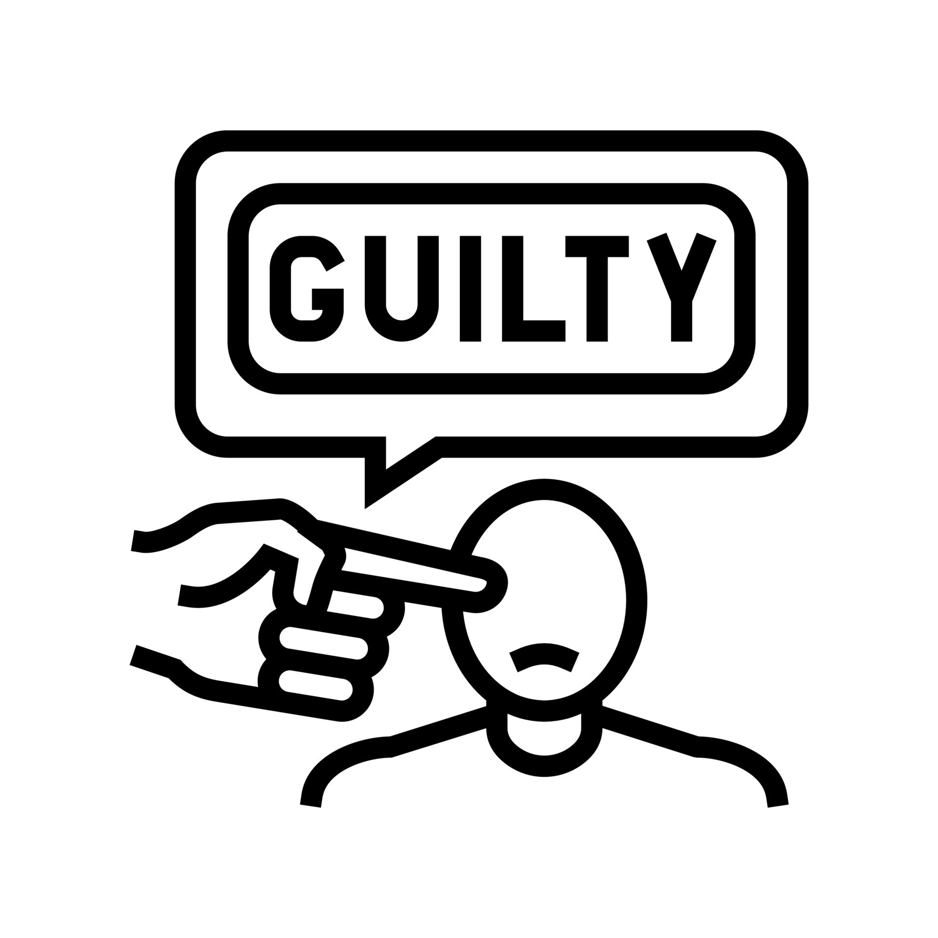 guilty law line icon vector illustration 10322473 Vector Art at Vecteezy guilty law line icon vector illustration 10322473 Vector Art at Vecteezy