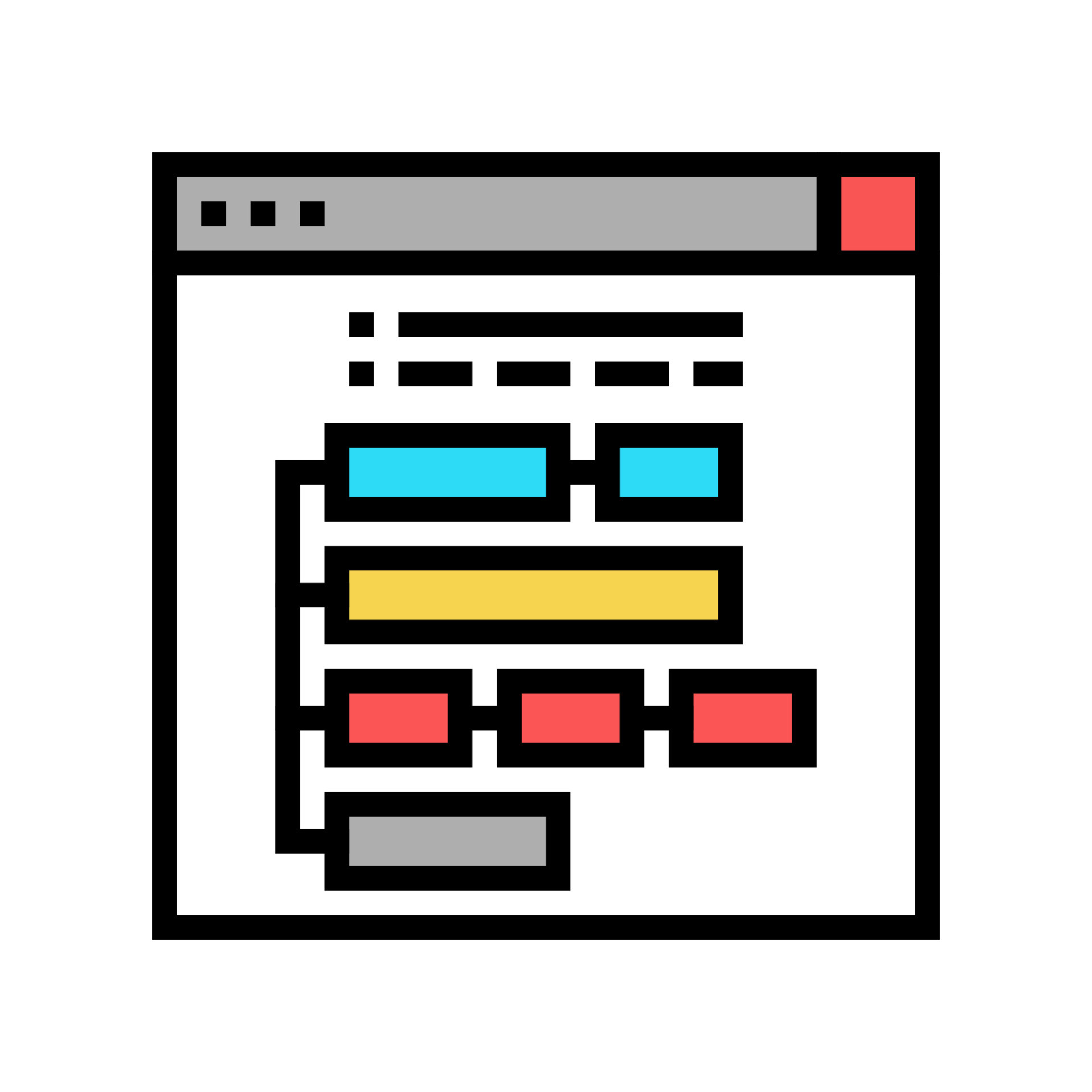 program hierarchy color icon vector illustration 10327933 Vector Art at ...