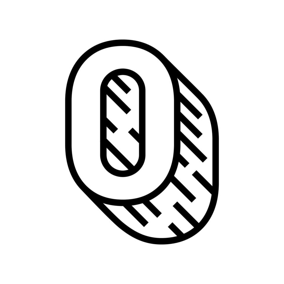 null number line icon vector illustration 10327944 Vector Art at Vecteezy