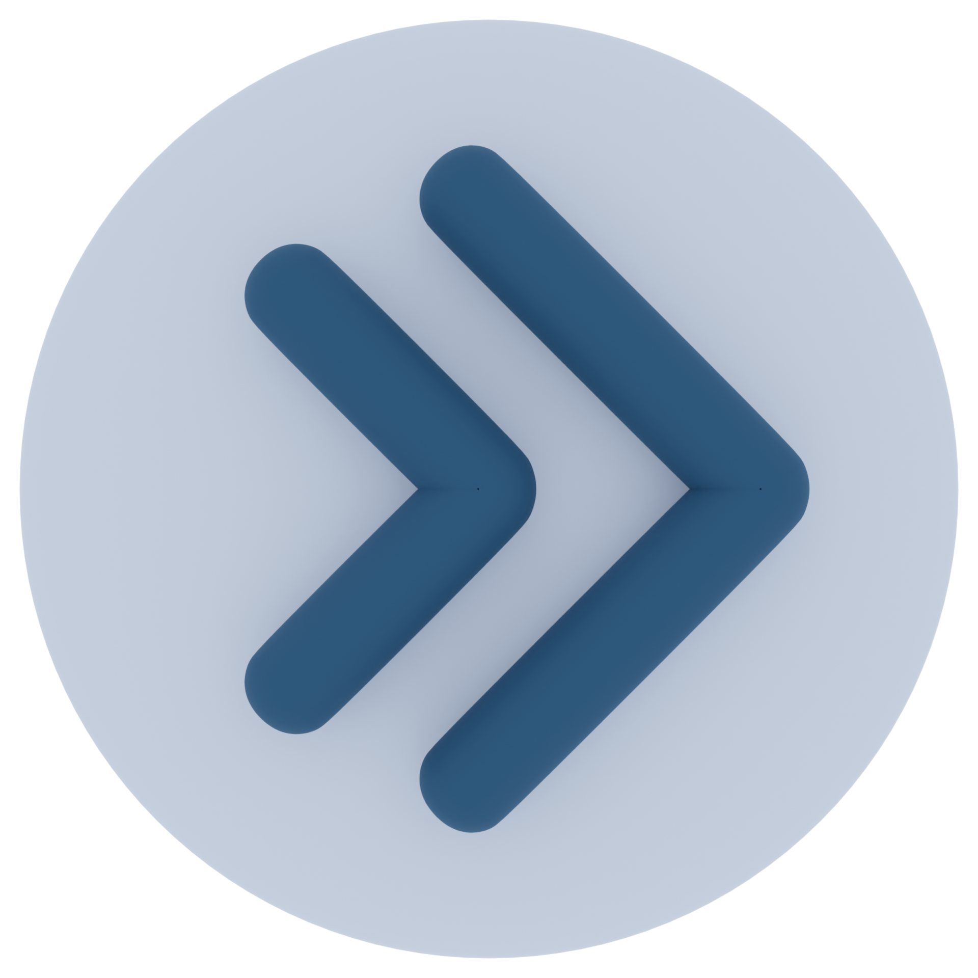 ilustración 3d de flecha de avance rápido 10329286 PNG