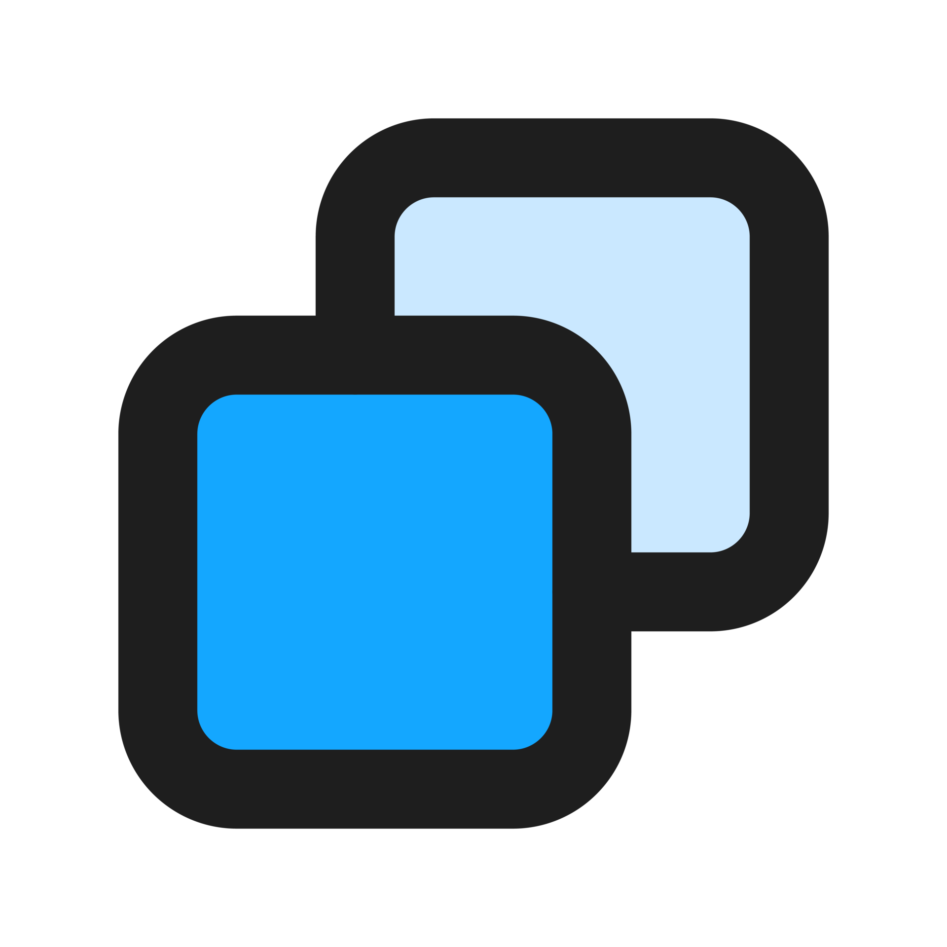 Duplicate flat color outline icon 10332091 PNG