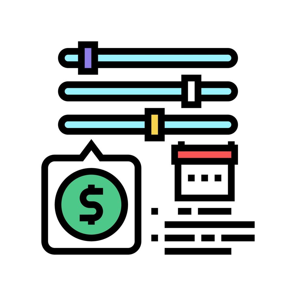 settings of loan color icon vector illustration 10345913 Vector Art at ... settings of loan color icon vector illustration 10345913 Vector Art at ...