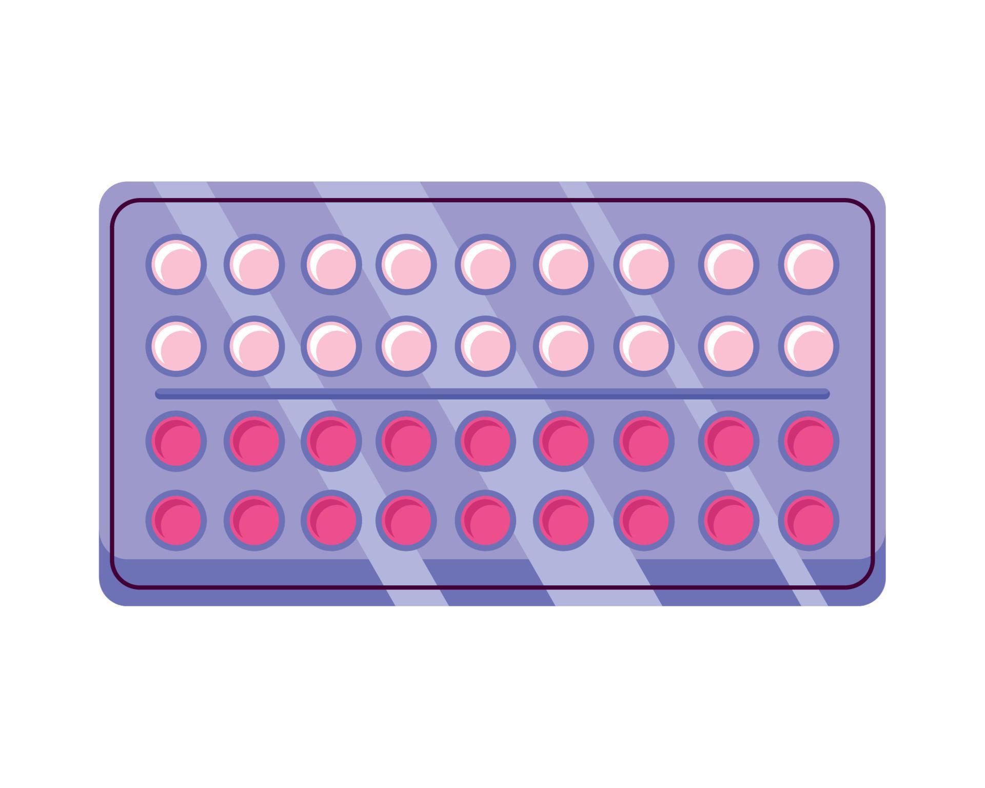Contraceptive Pills Sexual Health 10349697 Vector Art At Vecteezy