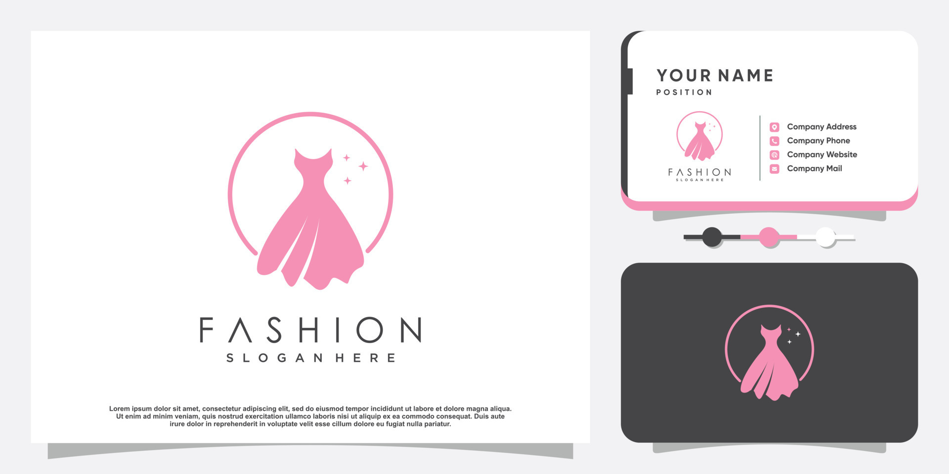 Fashion logo design vector with creative unique concept Premium Vector ... Fashion logo design vector with creative unique concept Premium Vector ...