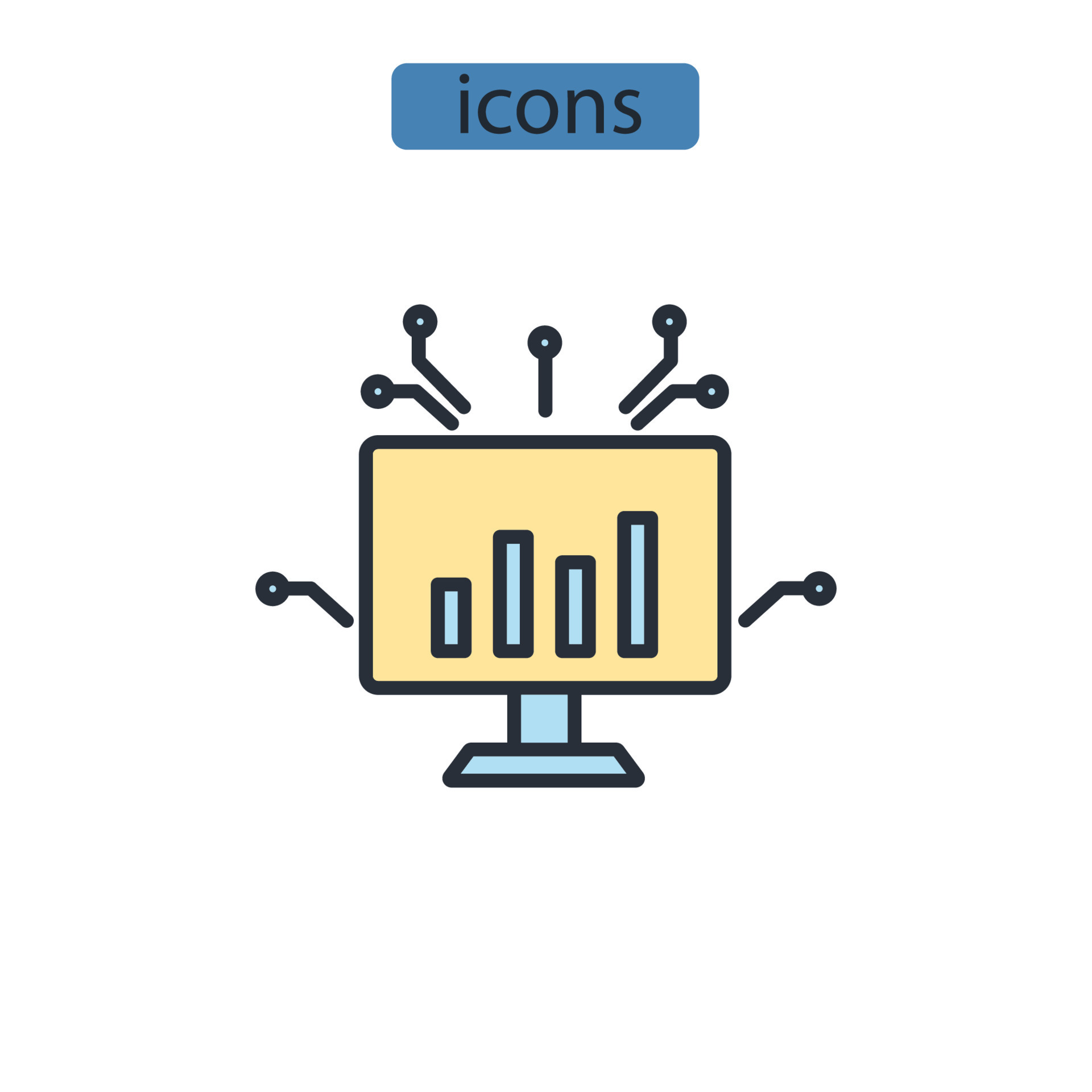 causal inference icons symbol vector elements for infographic web ... causal inference icons symbol vector elements for infographic web ...