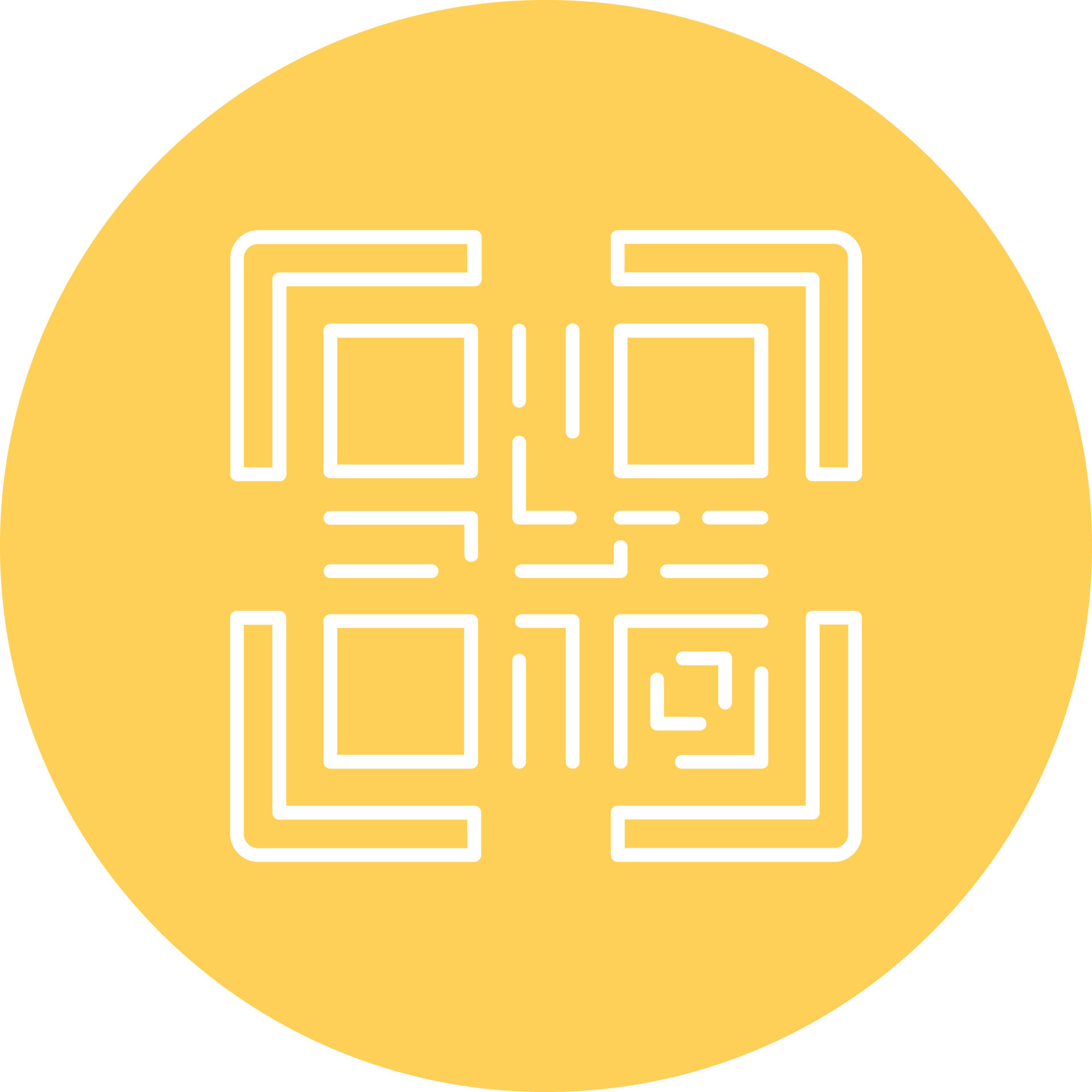 código qr línea de círculo multicolor icono invertido 10355292 Vector ...