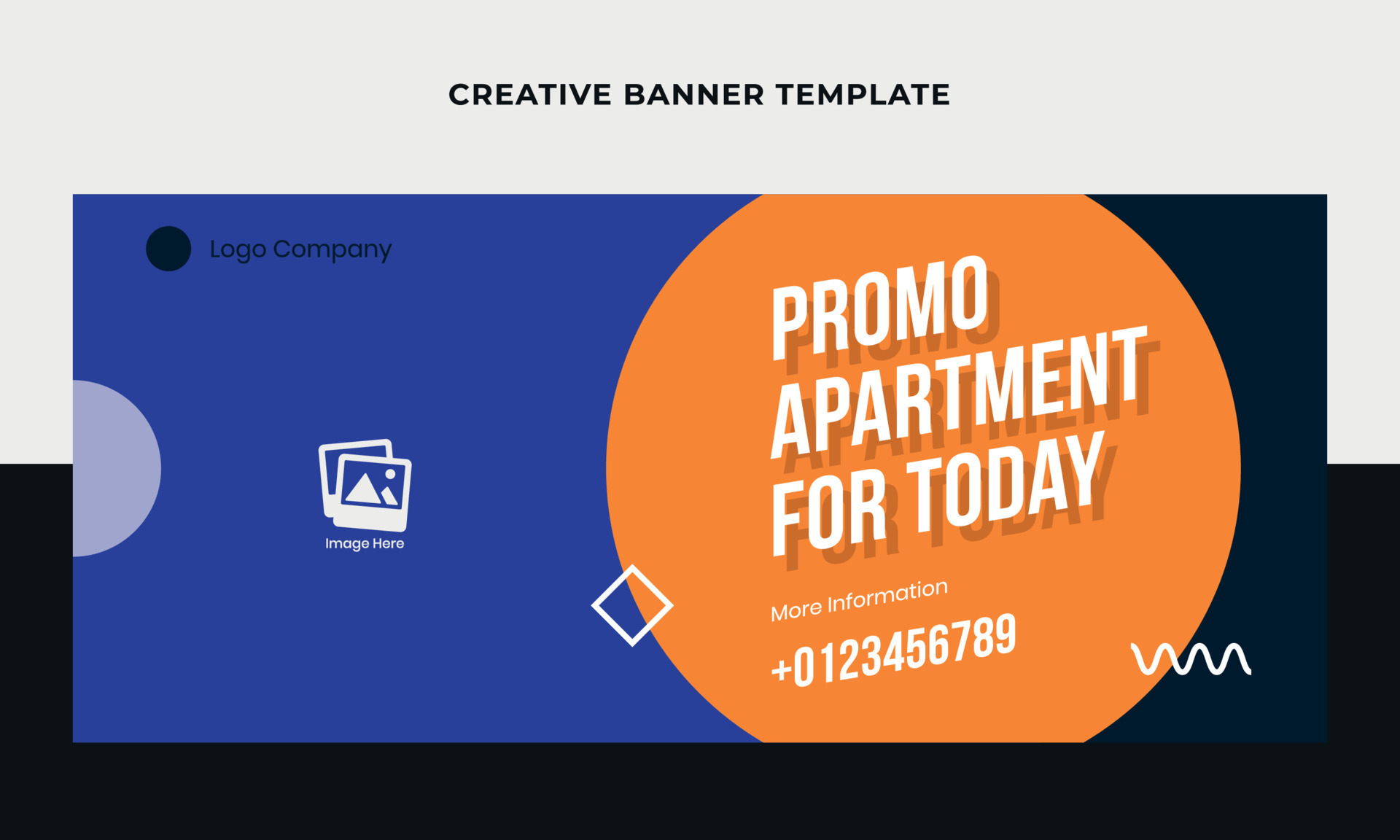 Creative welcome banner web. apartment theme banner design template ... Creative welcome banner web. apartment theme banner design template ...