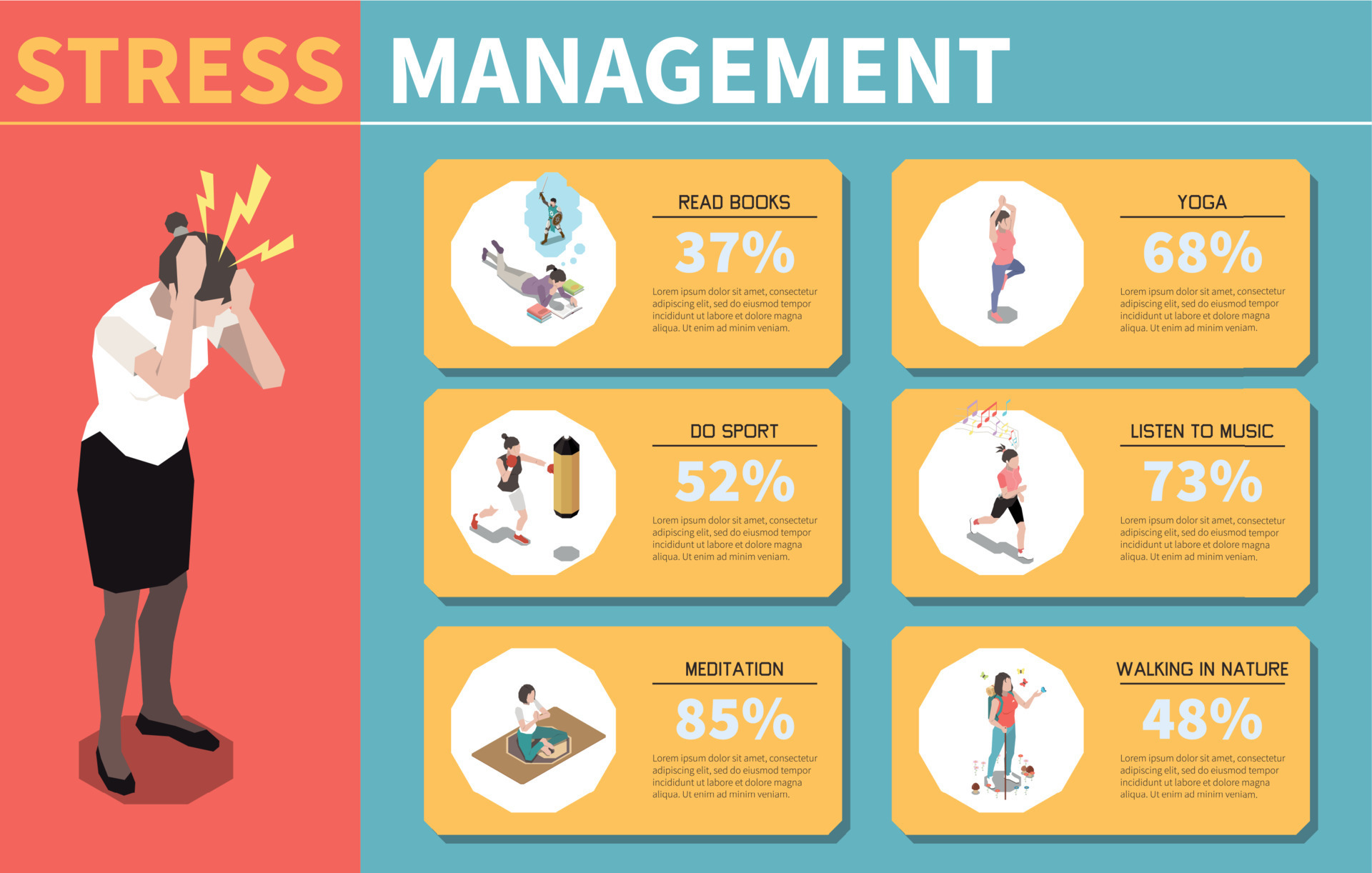 Stress Management Infographics 10366692 Vector Art at Vecteezy Stress Management Infographics 10366692 Vector Art at Vecteezy