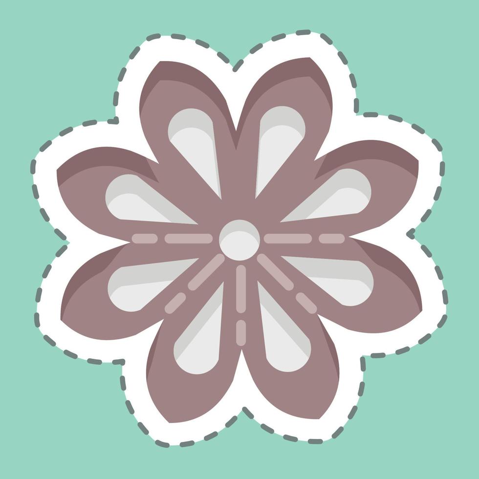 Icon Star Anise Suitable For Nuts Symbol Mbe Style Simple Design Editable Design Template