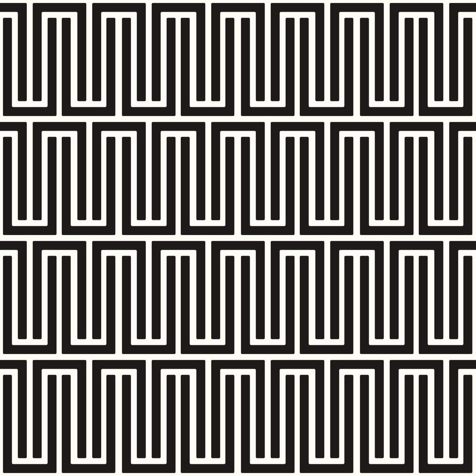 Vector Geometric Abstract Seamless Monochrome Pattern Texture Repeating Background 10382376