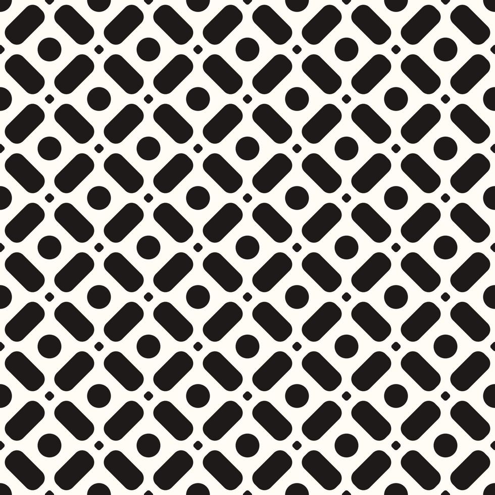 Vector Geometric Abstract Seamless Monochrome Pattern Texture Repeating Background 10382380