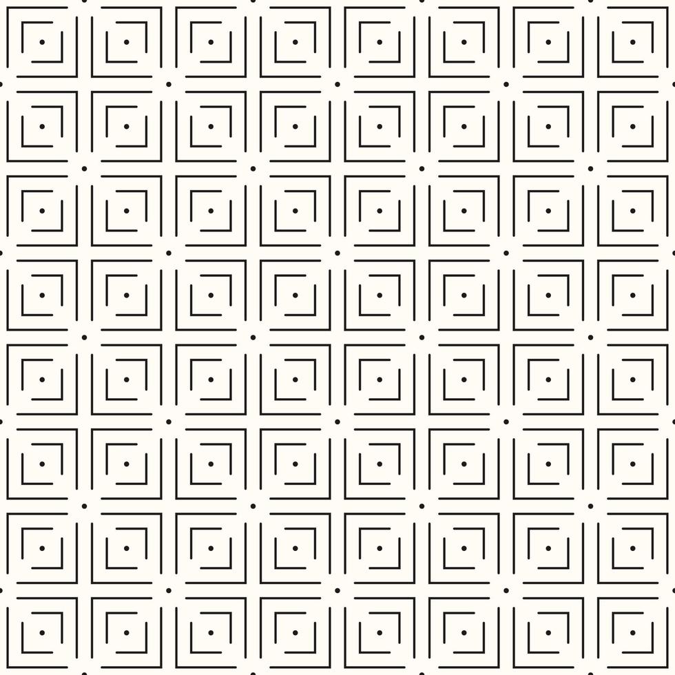 Vector Geometric Abstract Seamless Monochrome Pattern Texture Repeating Background 10382389