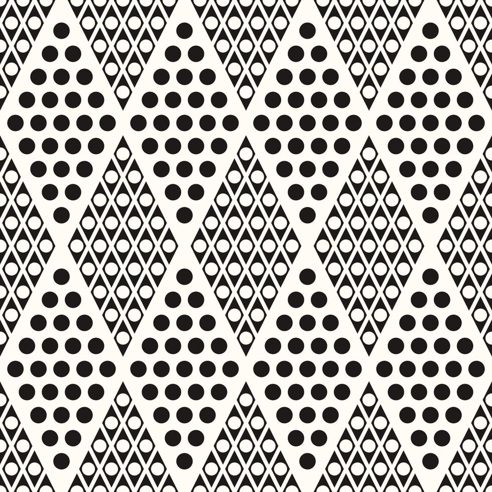 Vector Geometric Abstract Seamless Monochrome Pattern Texture Repeating Background 10382412