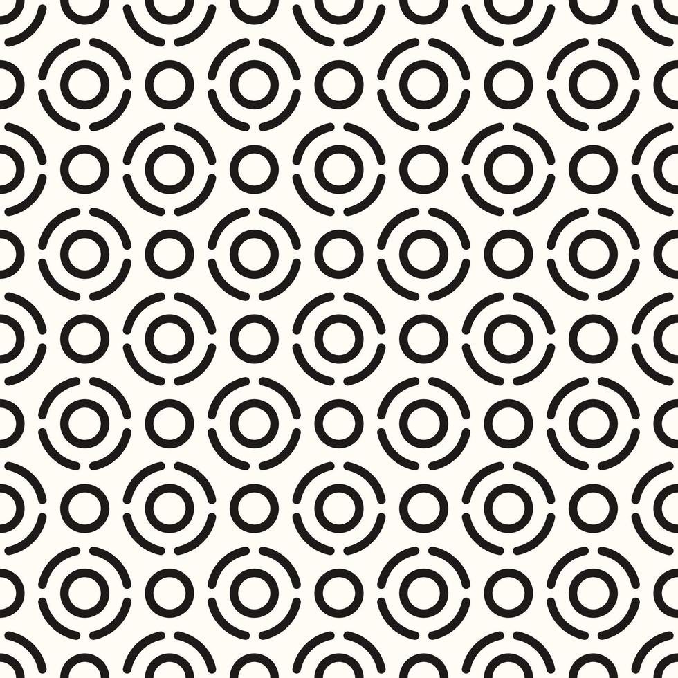 Vector Geometric Abstract Seamless Monochrome Pattern Texture Repeating Background 10382608