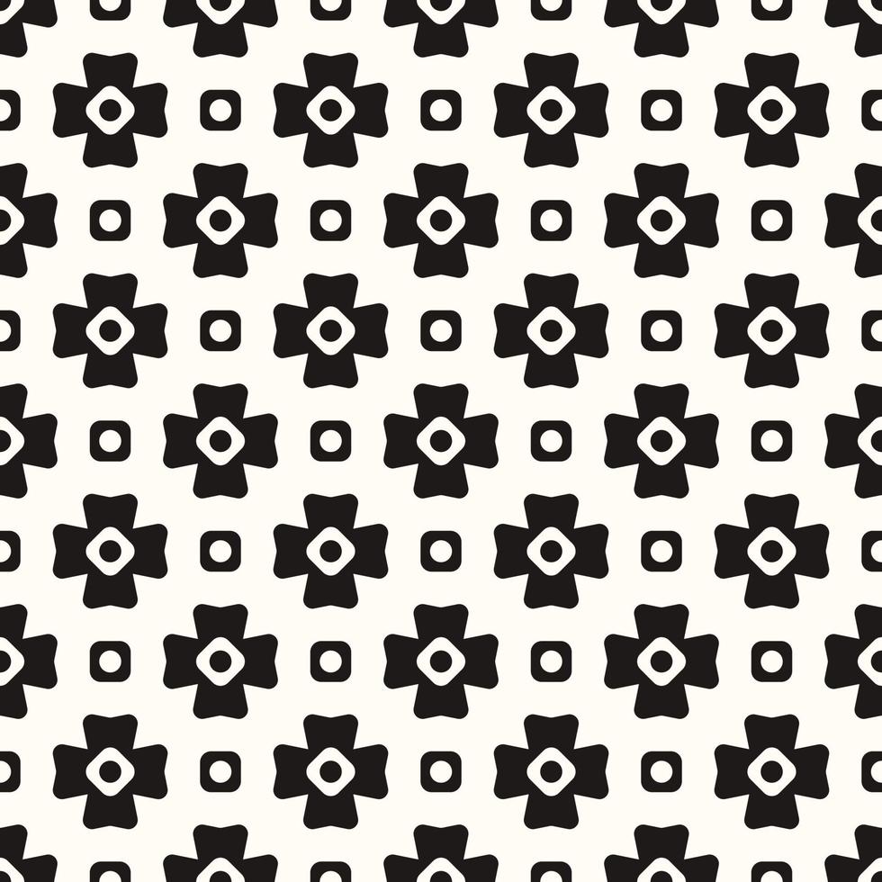 Vector Geometric Abstract Seamless Monochrome Pattern Texture Repeating Background 10382650