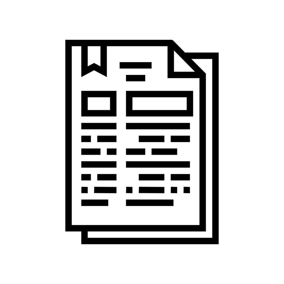 protocol document line icon vector illustration 10382859 Vector Art at ... protocol document line icon vector illustration 10382859 Vector Art at ...
