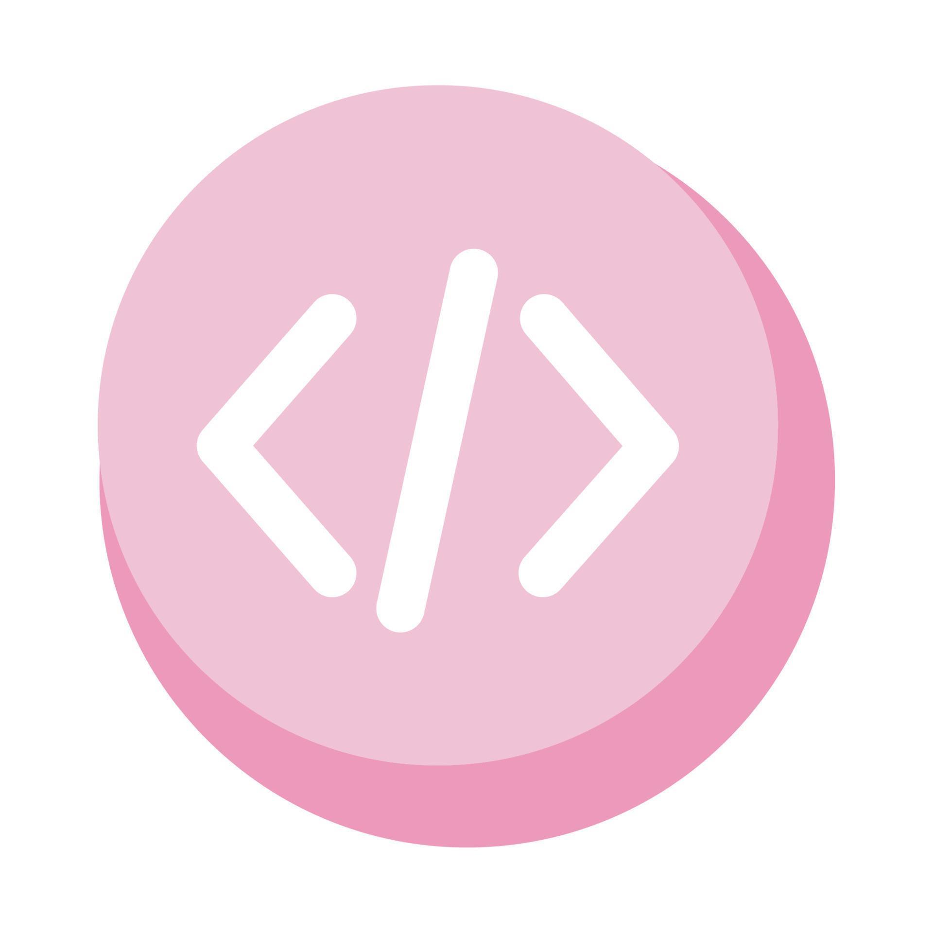 programing code pink button 10384943 Vector Art at Vecteezy