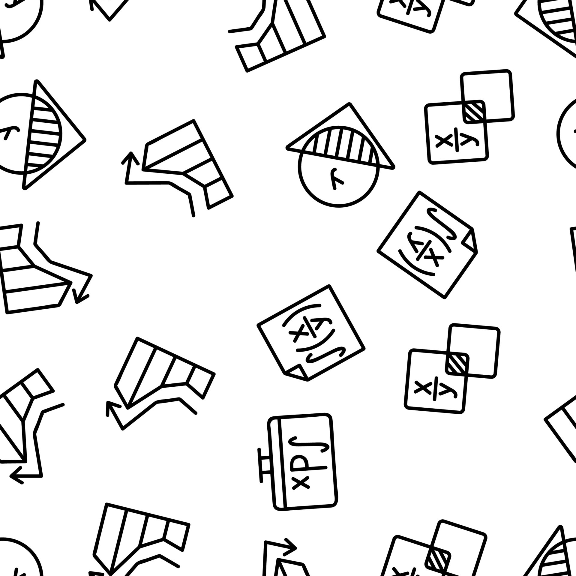 Math Science Education Vector Seamless Pattern 10388898 Vector Art At Vecteezy