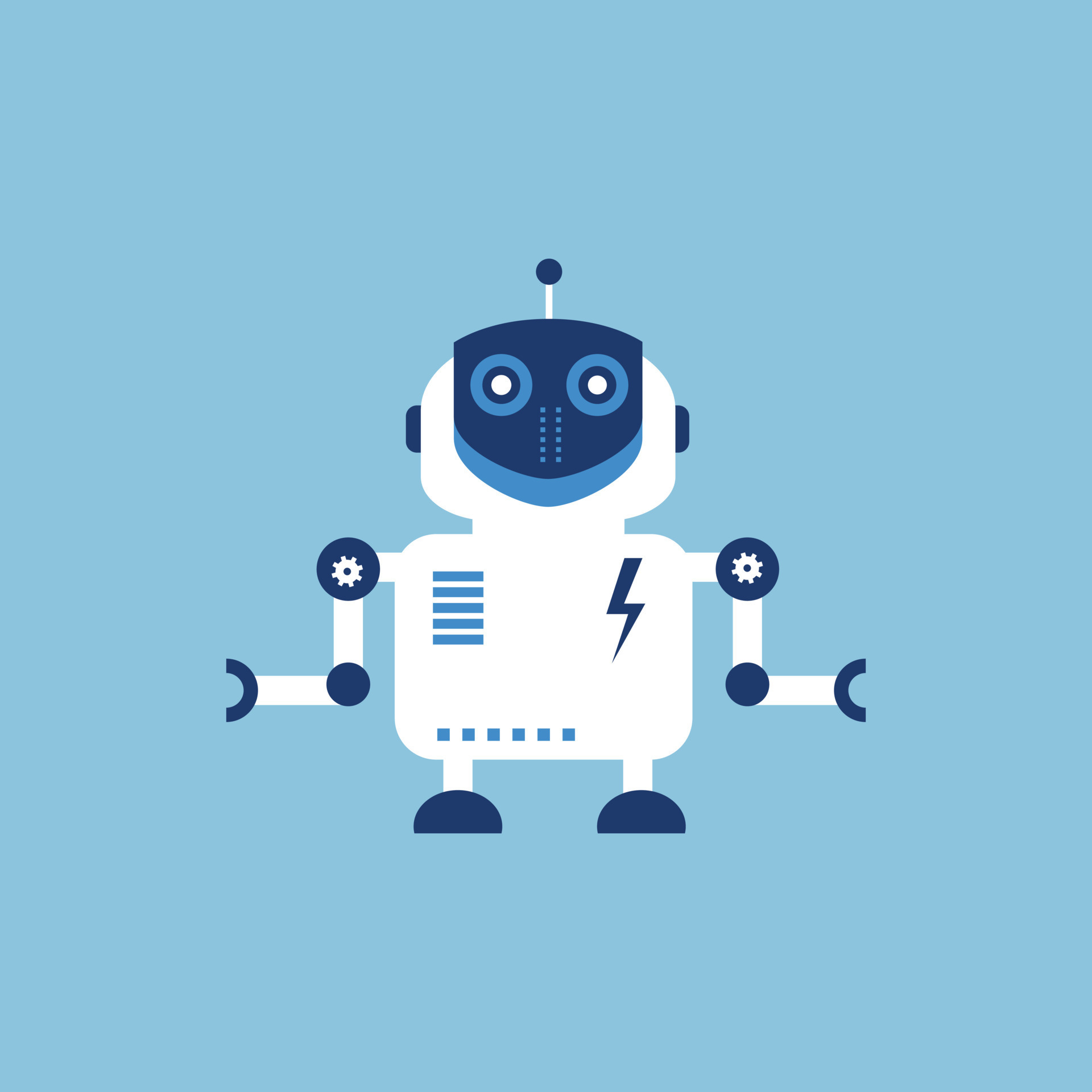 Artificial intelligence assistant robot concept 10389194 Vector Art at ...