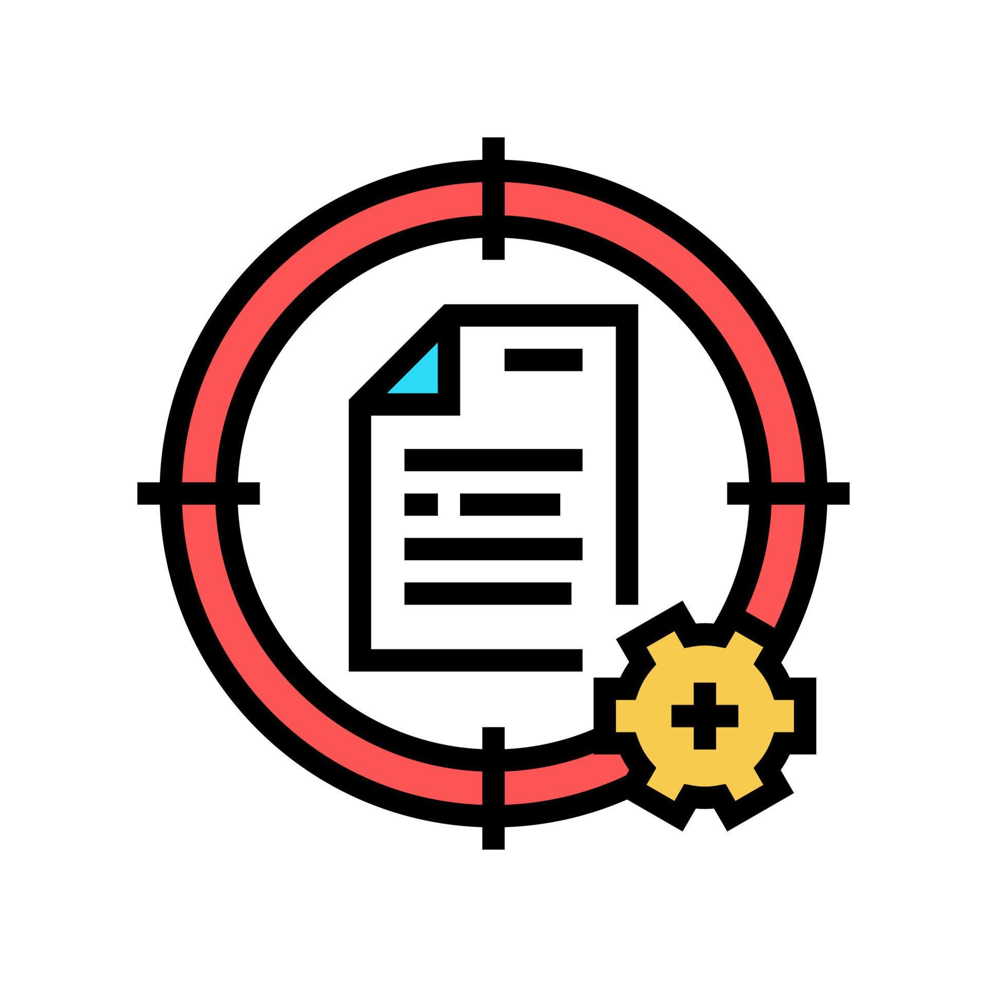 target system file color icon vector illustration 10390339 Vector Art ... target system file color icon vector illustration 10390339 Vector Art ...
