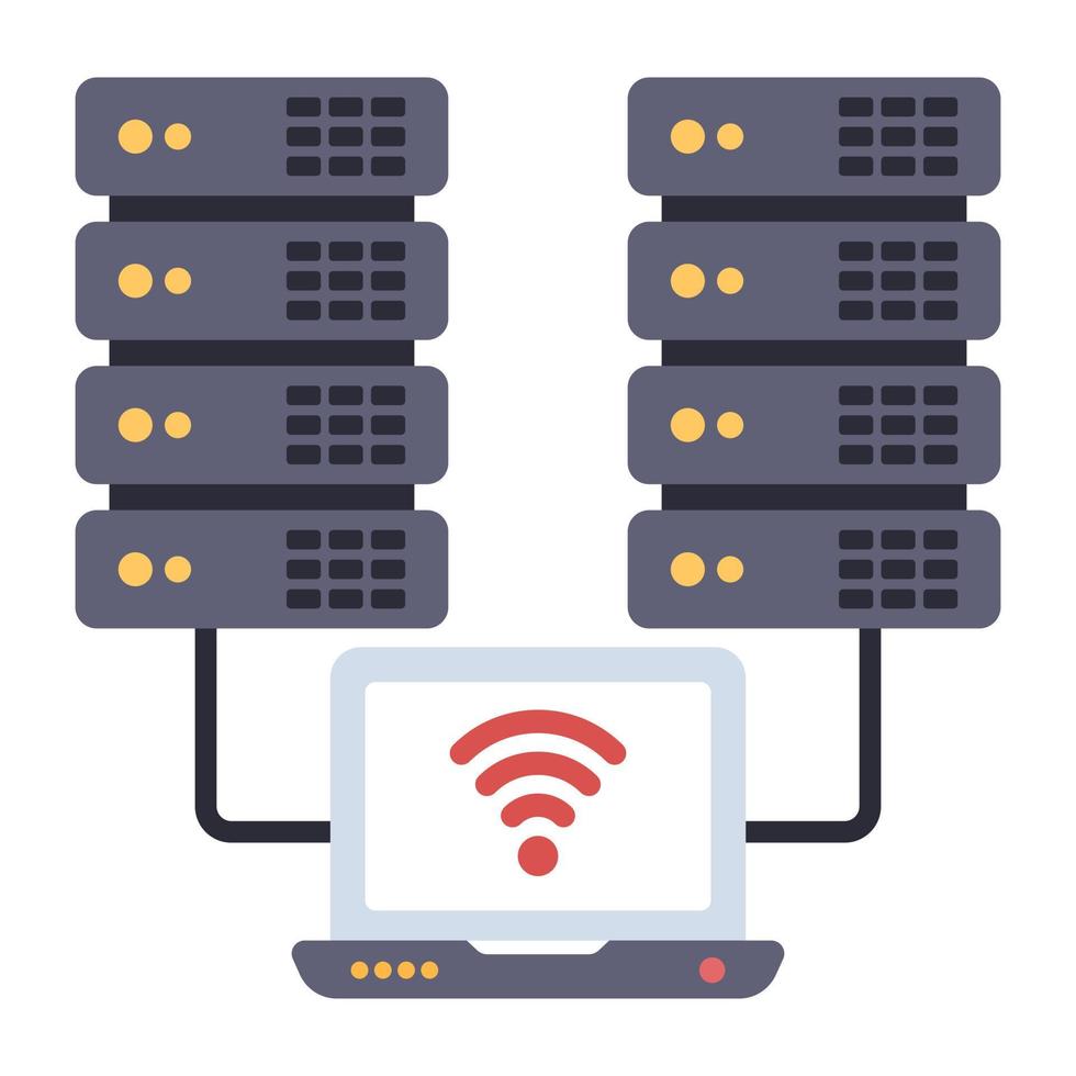 A perfect design icon of server network 10398052 Vector Art at Vecteezy