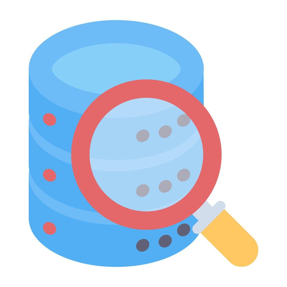 Database Analysis Icon In Trendy Design 10398679 Vector Art At Vecteezy