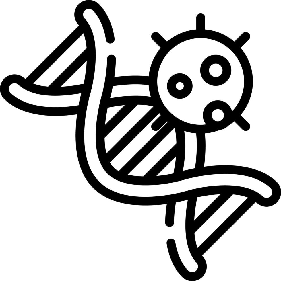 Dna Genes Icon Healthcare And Medical Icon 10400093 Vector Art At