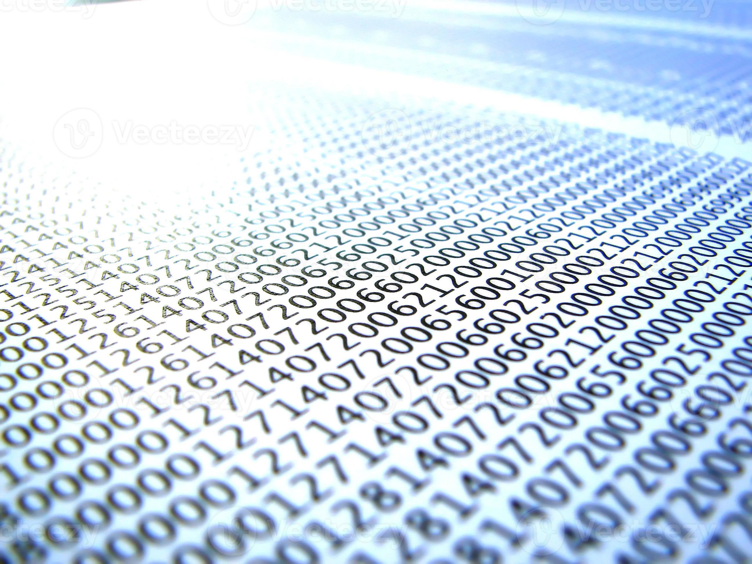 database concept with printed and coded database records 10404668 Stock Photo at Vecteezy