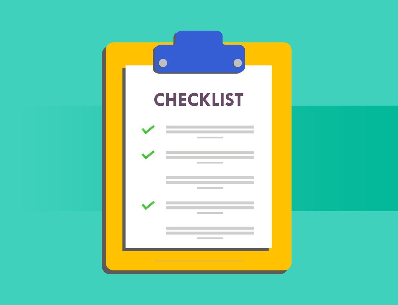Checklist Clipboard Flat Icon Document Form Illustration 10405410 ... Checklist Clipboard Flat Icon Document Form Illustration 10405410 ...