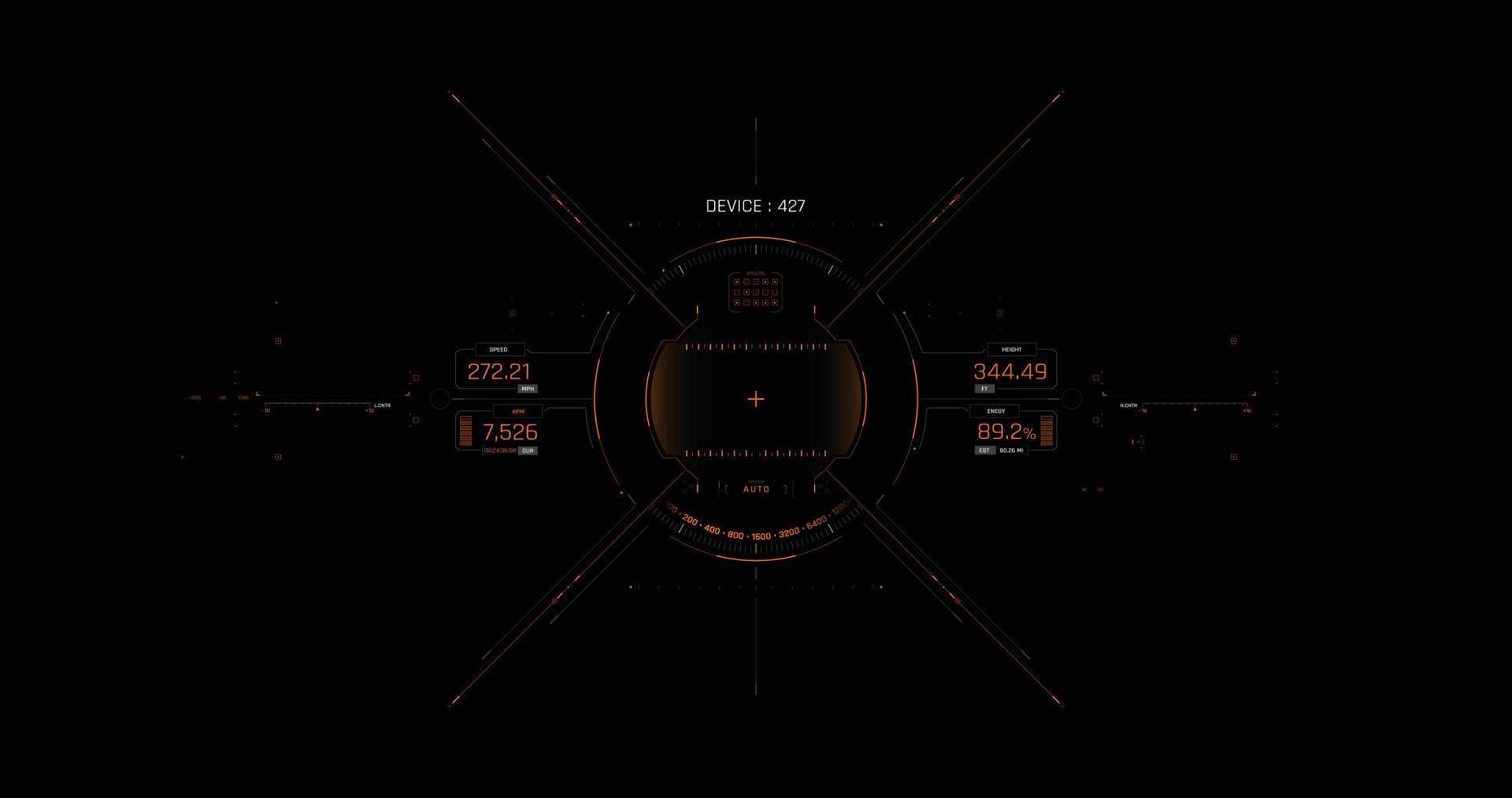 Target HUD for the game screen, Futuristic design elements. HUD focus ... Target HUD for the game screen, Futuristic design elements. HUD focus ...