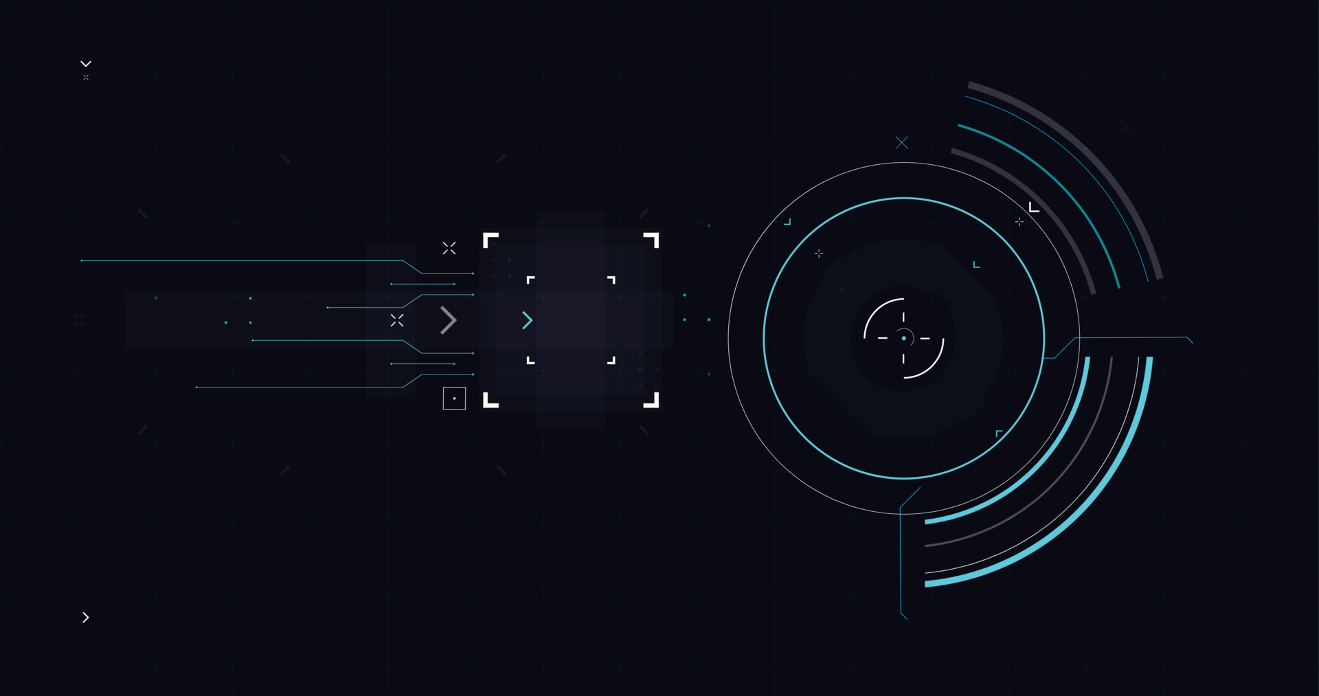 Hud Fui Template For Widescreen Without Text Futuristic Design Elements Hud Focus Elements