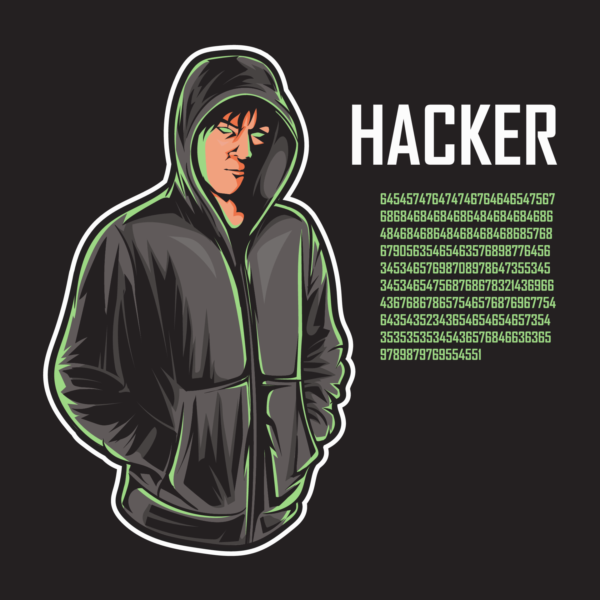 hacker vector illustration 10407487 Vector Art at Vecteezy hacker vector illustration 10407487 Vector Art at Vecteezy