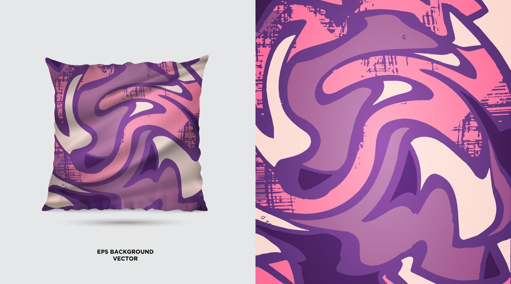 Abstract Fabric textile pattern design template vector. Fantastic ...