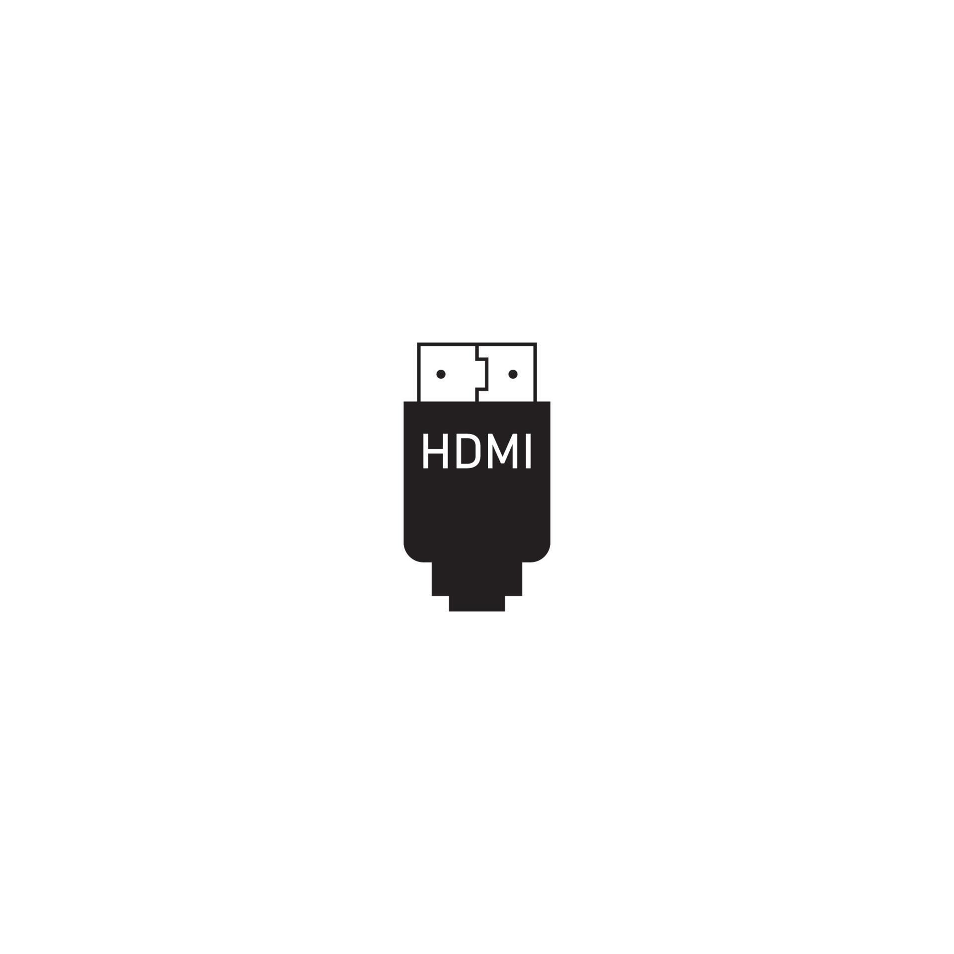 Hdmi Icon Vector Illustration Design Template 10413123 Vector Art At Vecteezy
