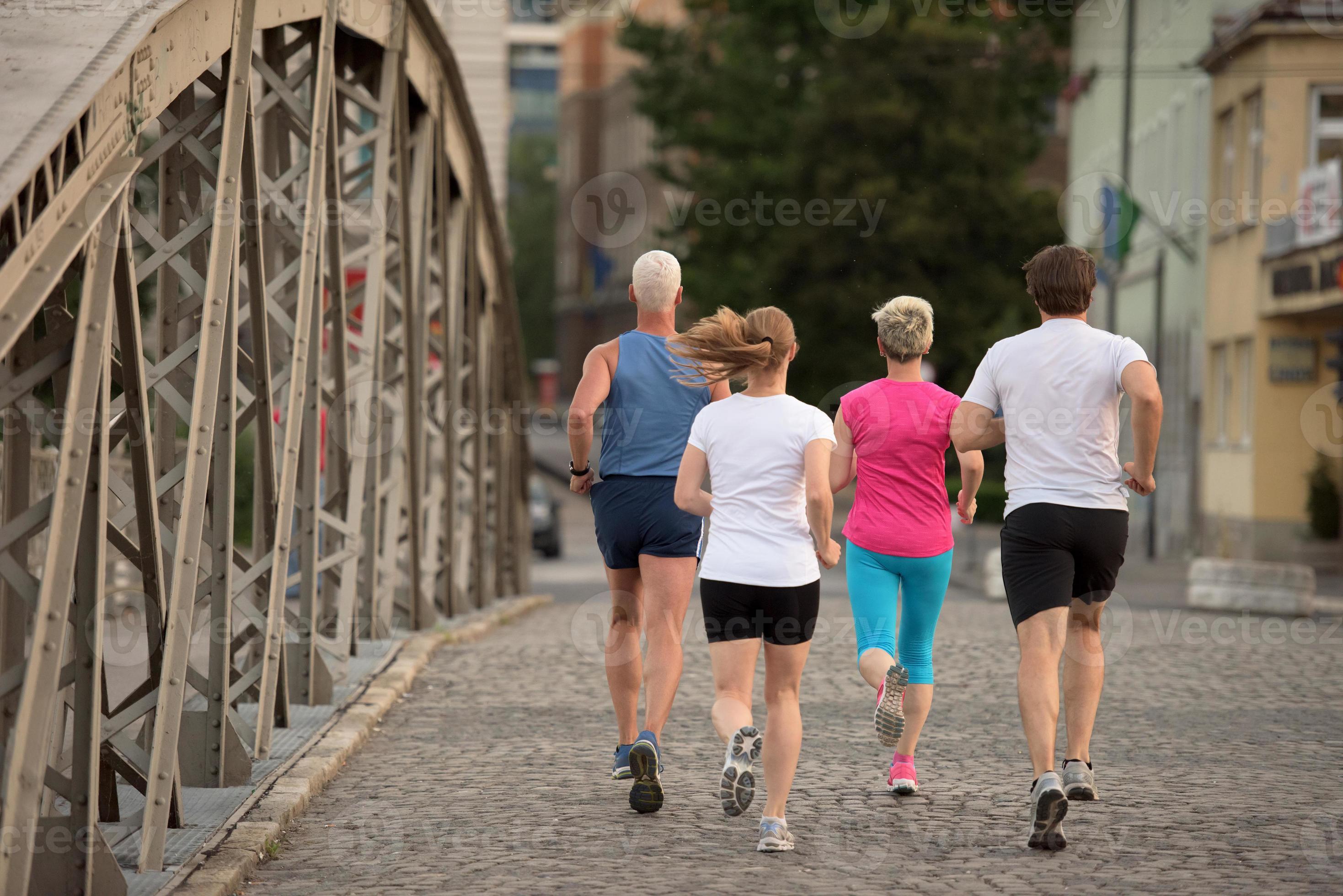people group jogging 10414488 Stock Photo at Vecteezy