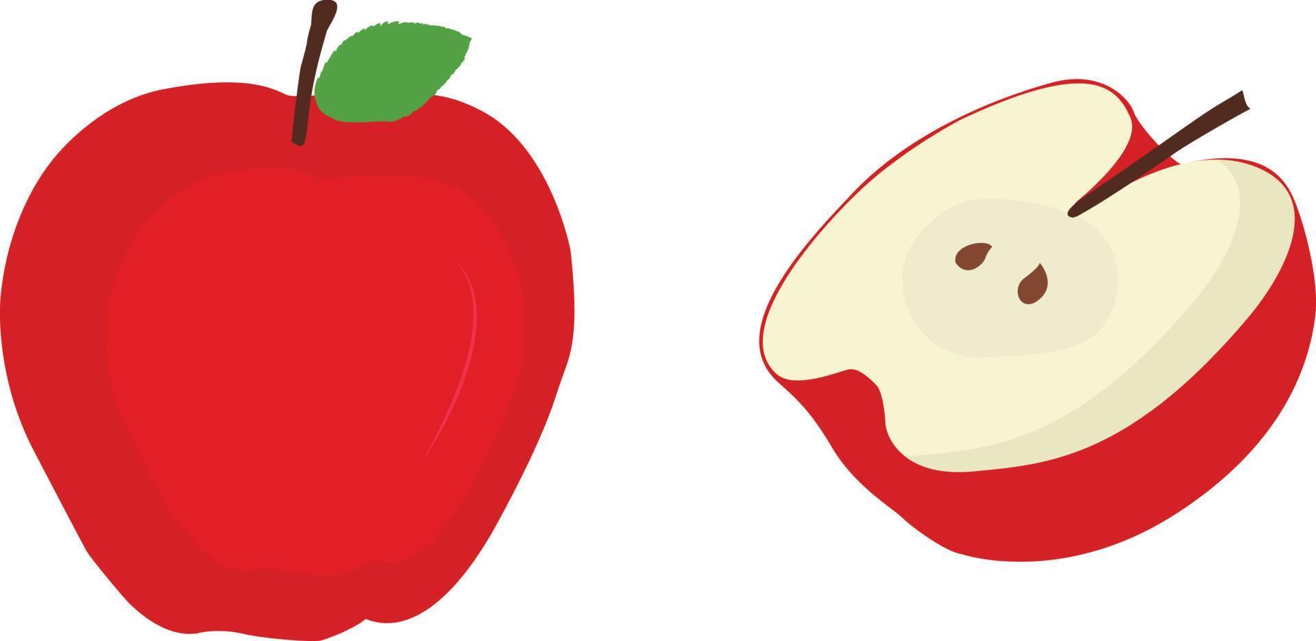 Apple Vector Art 10414882 Vector Art at Vecteezy