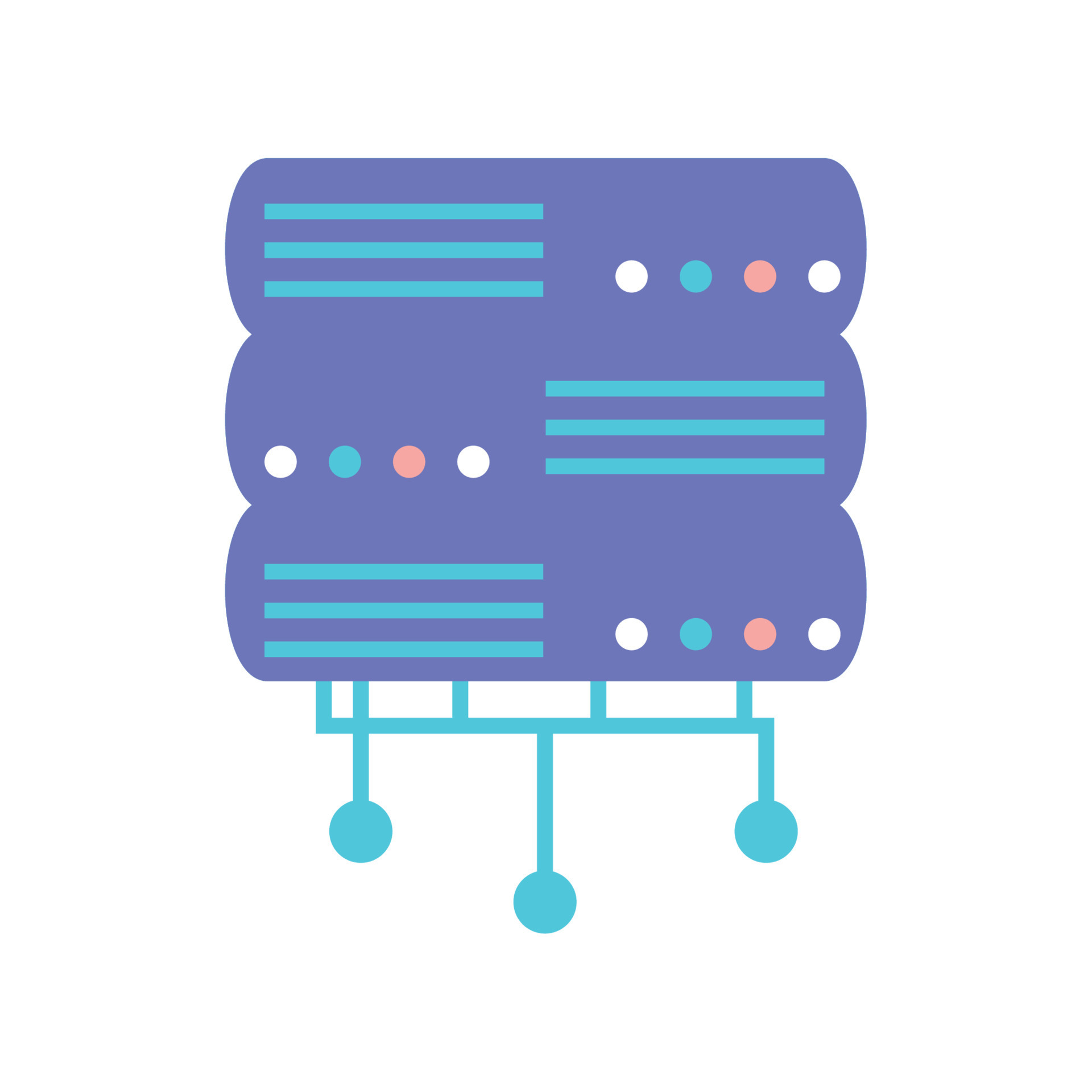 database server network 10420445 Vector Art at Vecteezy