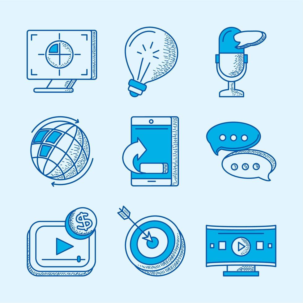 icons set digital marketing 10420964 Vector Art at Vecteezy icons set digital marketing 10420964 Vector Art at Vecteezy