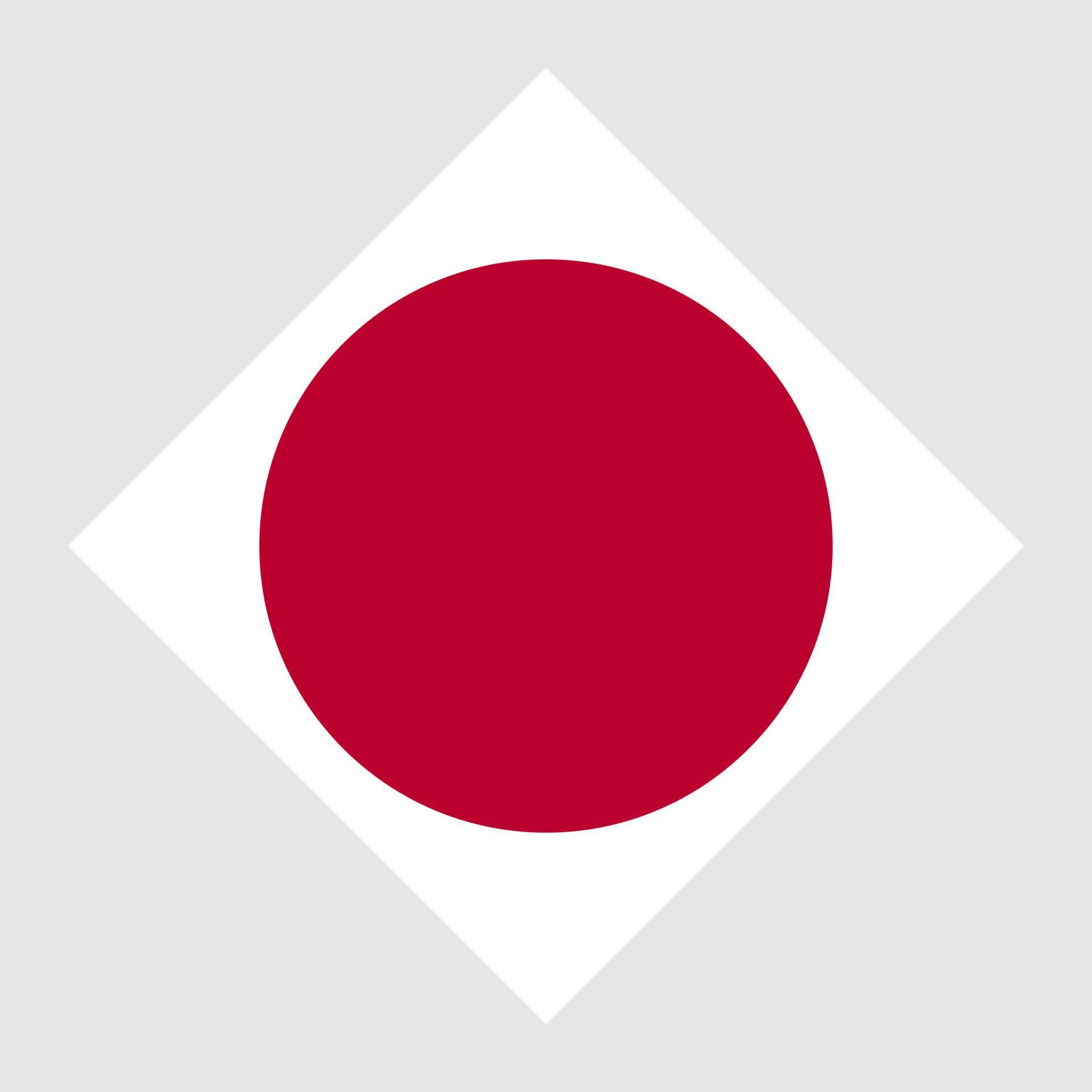 Japan Flag Official Colors Vector Illustration 10421262 Vector Art At Vecteezy