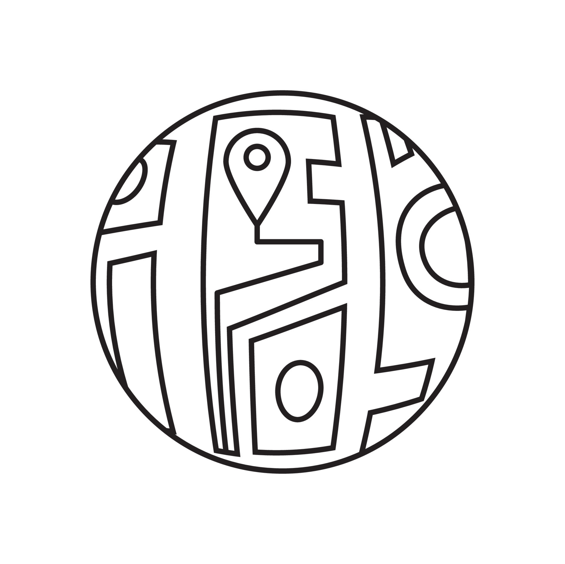 World Map Navigation 10423521 Vector Art At Vecteezy