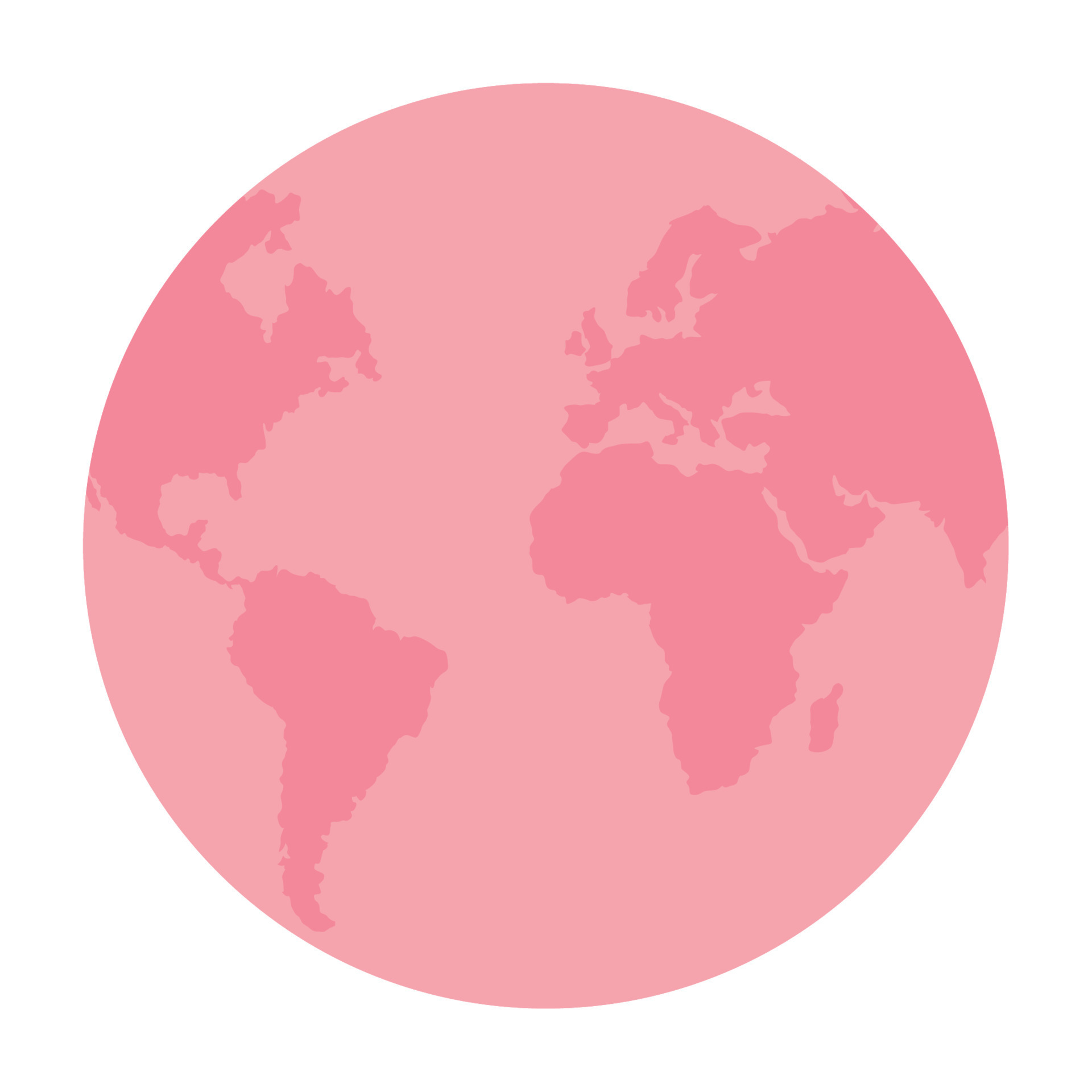 pink world planet earth 10429211 Vector Art at Vecteezy
