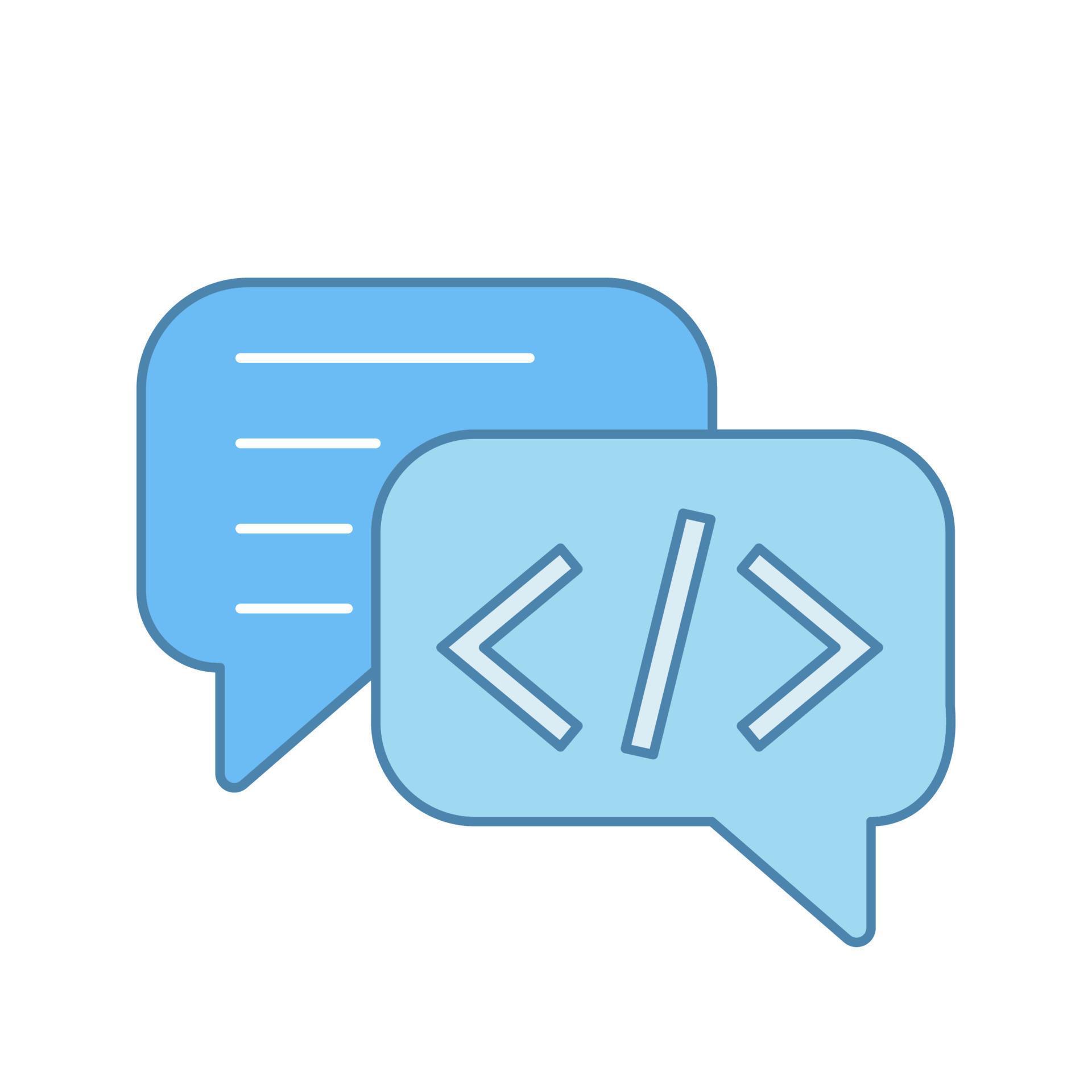 Chatbot Coding Color Icon Talkbot With Chip Insert Codebot Code Writing Virtual Assistant